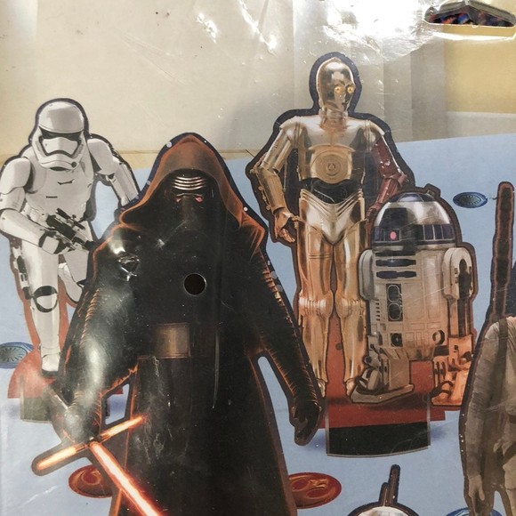 Disney | Party Supplies | Star Wars Table Decor Standees Confetti ...